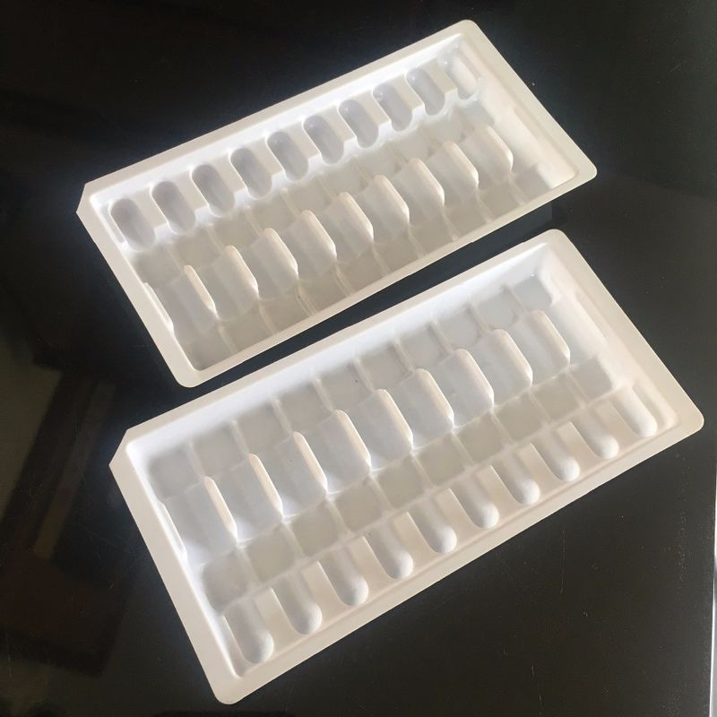Transparent Plastic Ampoule Tray Disposable Medical 10ml Vial Box ...