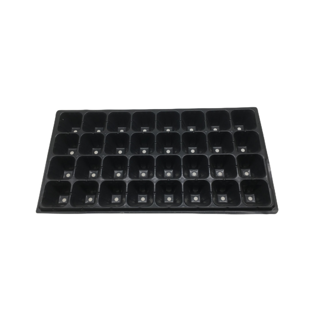 32 Holes Plastic Seedling Tray Flower And Tree Growing Plastic ...